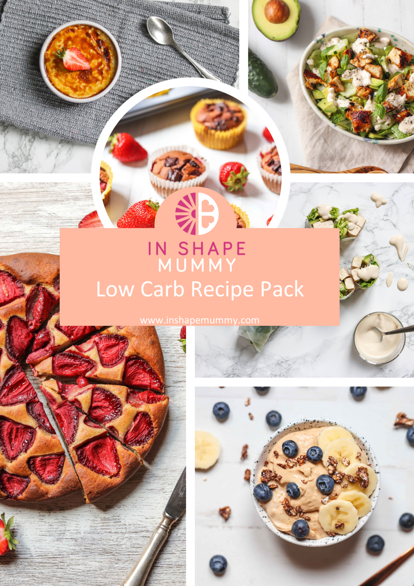Low Carb Recipe Pack – In Shape Mummy