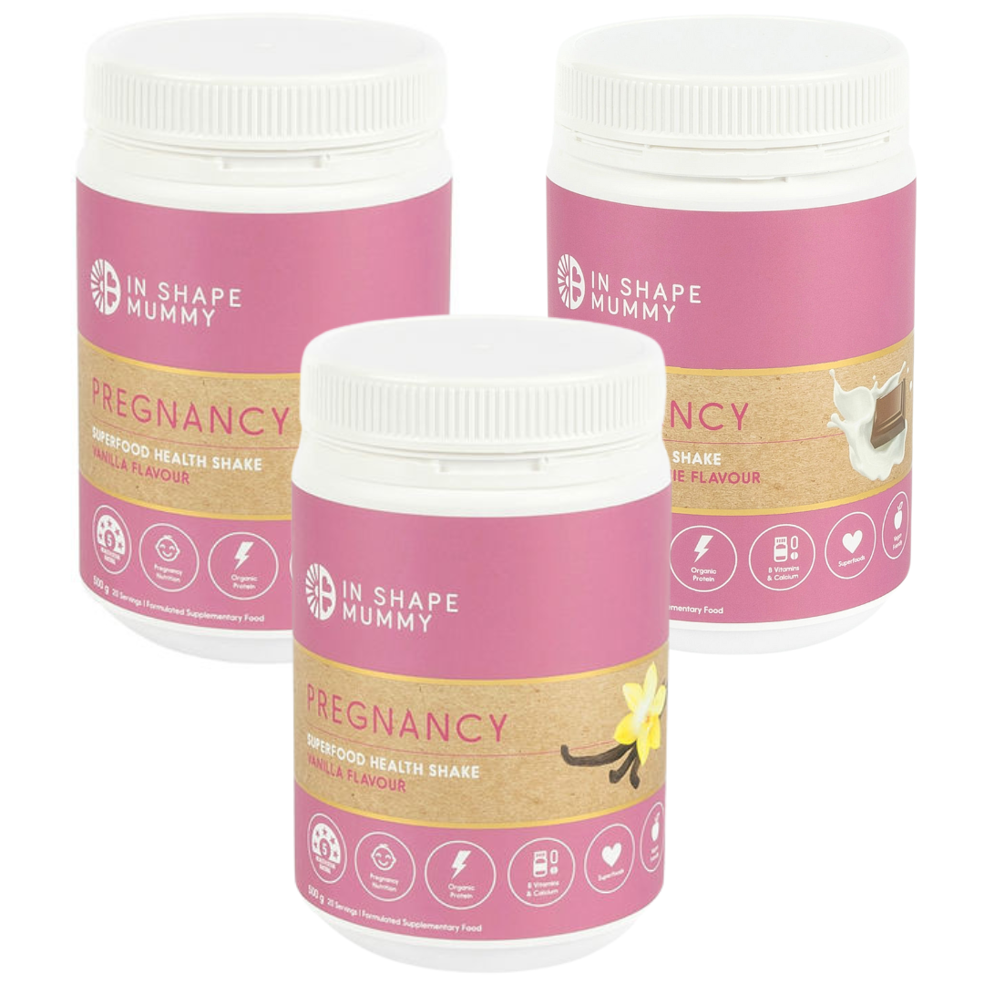 3 Pack - In Shape Mummy Pregnancy Superfood Health Shake - 60 Serves
